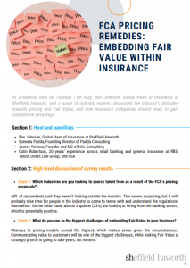 FCA pricing remedies embedding fair value within Insurance - Sheffield ...